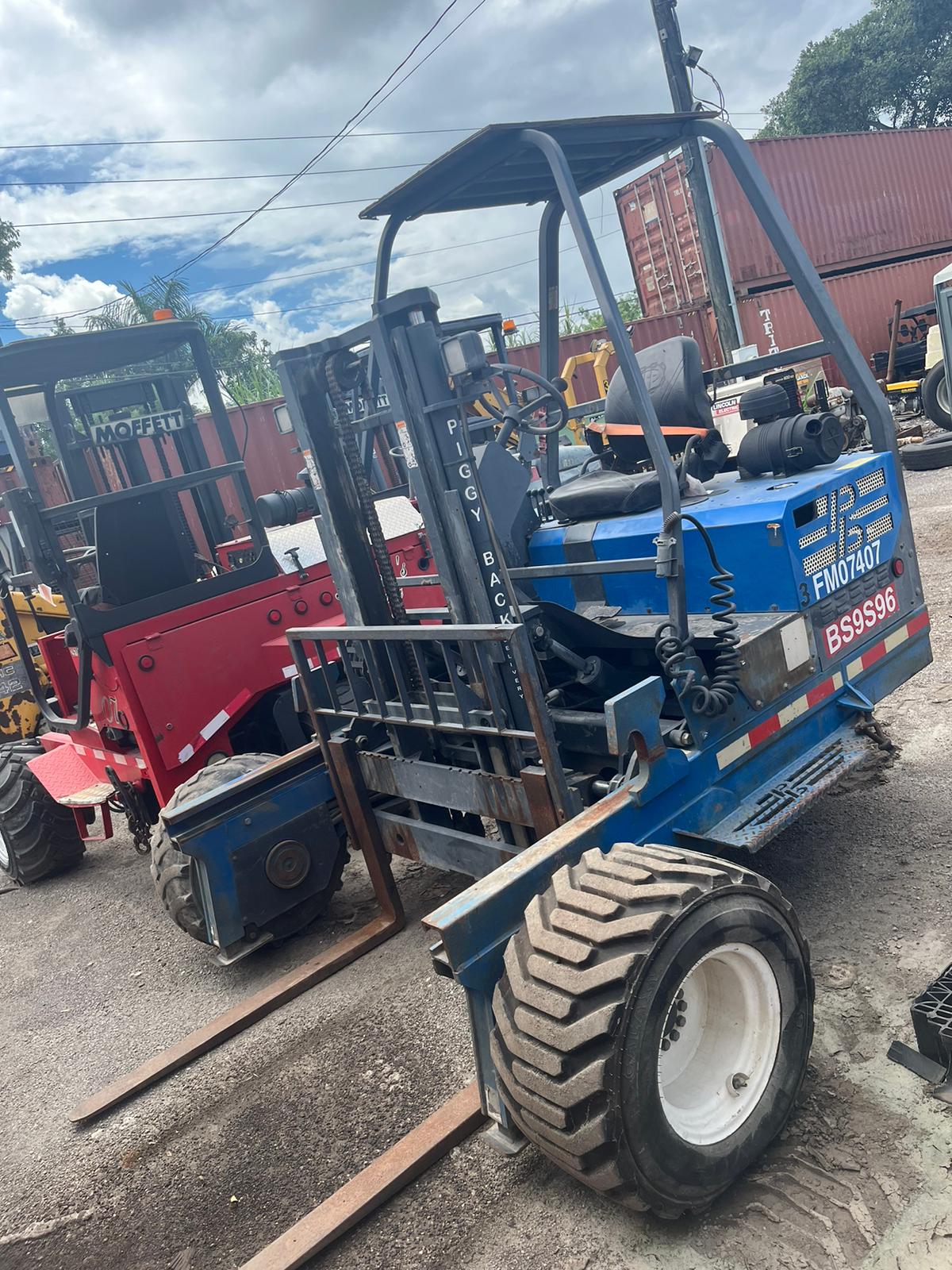 2007 PRINCETON PB50 PIGGYBACK FORKLIFT 5.000 LB CAPACITY 3.504 HOURS ...