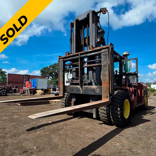 2005 TAYLOR T520M FORKLIFT ROUGH TERRAIN 52.000 LB, DIESEL PNEUMATIC ...