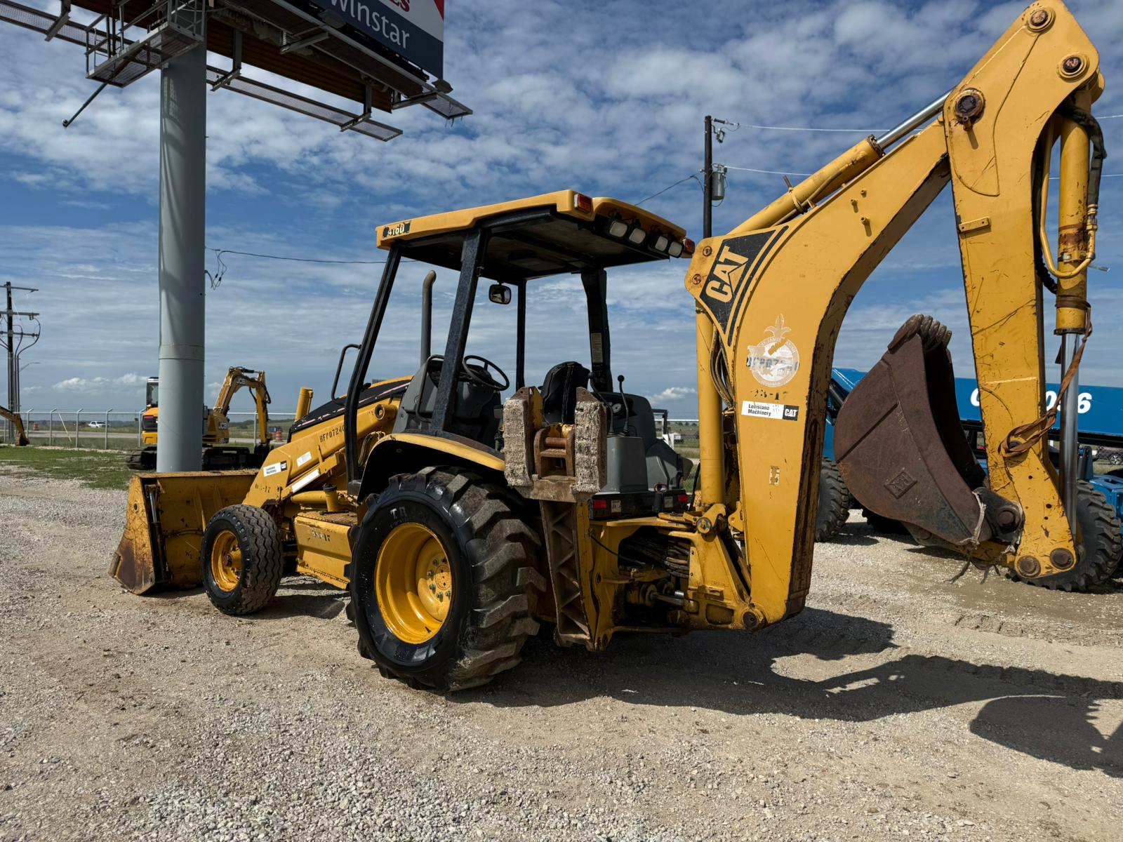 2000 CATERPILLAR 420D BACKHOE 2WD OPEN CAB – SKJ IMPORT & EXPORT